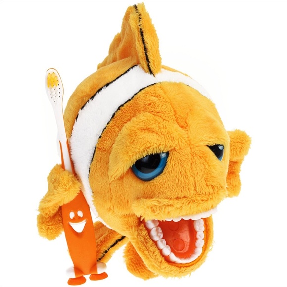 starsmilez | Toys | Starsmilez Kids Tooth Brushing Buddy Lil Fin Dental ...
